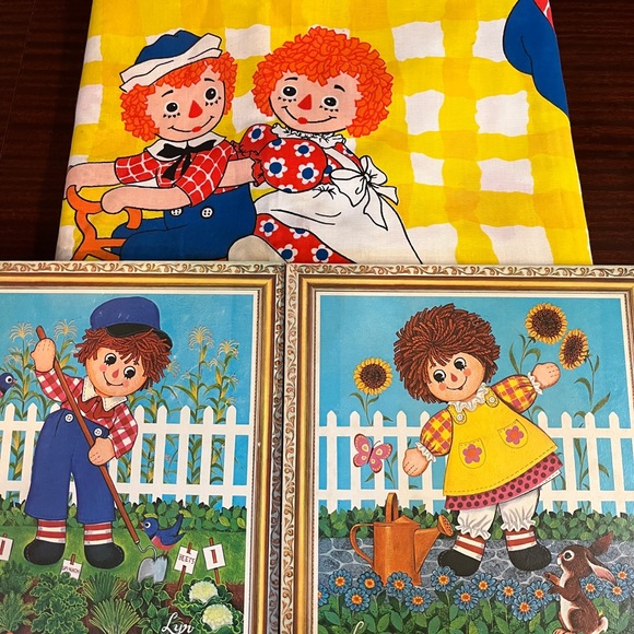 Wall Decor | Raggedy Anne And Andy Lot | Poshmark